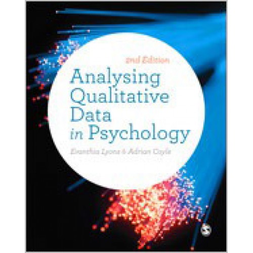 Analysing Qualitative Data In Psychology 2nd Edition Mar2016